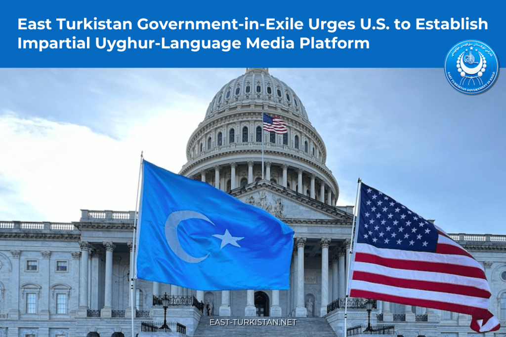 East Turkistan Government-in-Exile Urges U.S. to Establish Impartial ...