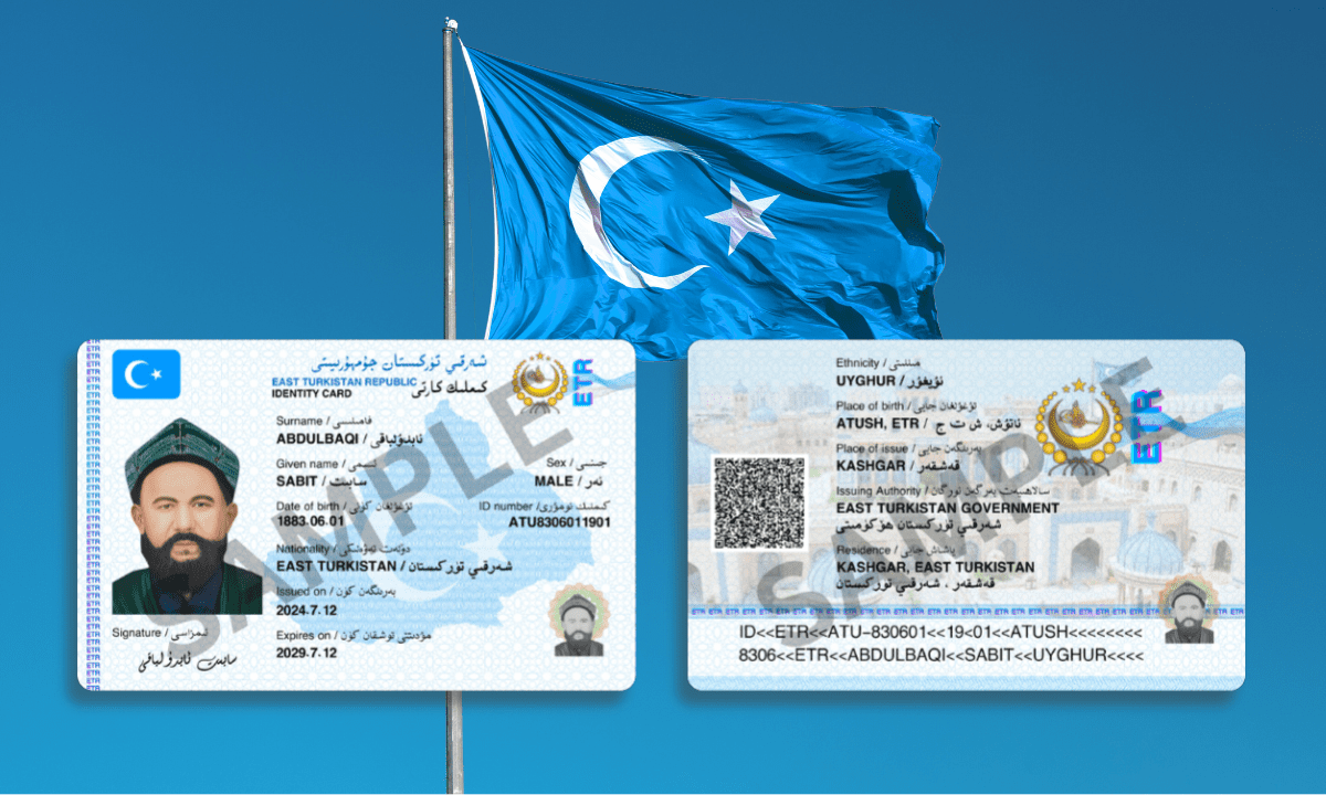 ID Card Application | East Turkistan Government in Exile